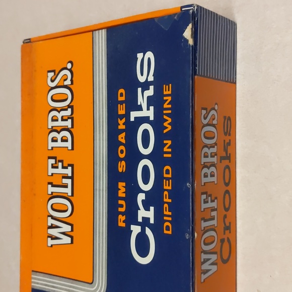 Accents | Vintage Wolf Bros Rum Soaked Crooks Dipped In Wine Cigar Box ...